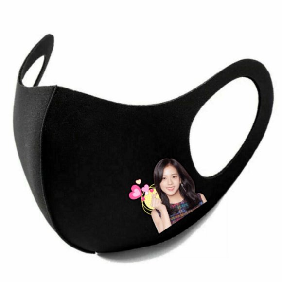 Handmade | Accessories | Blackpink Jisoo Face Mask Washable Reusable ...